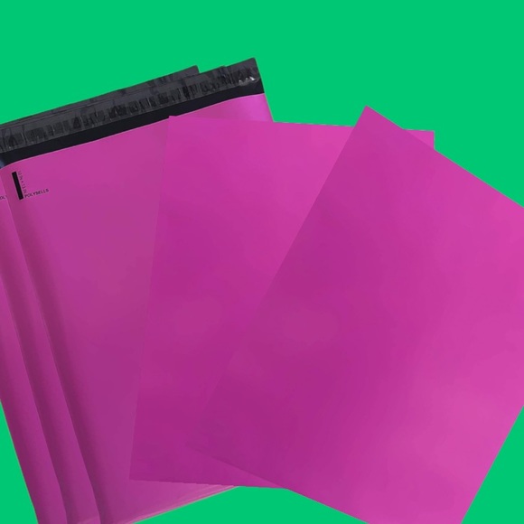 Office | 10 4x6 Fuchsia Pink Poly Mailers Shipping Bags Small Envelopes ...